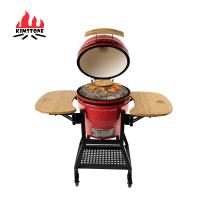 China Uovo Kamado 18inch Charcoal Block Barbacoa Ceramic Kamado Elektrische Foshan Kamado Grills Kimstone Bbq Grill Garden Family Bbq for sale