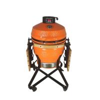 China 18inch Stand Bog Kamado Cast Iron Chimney for Kamado Wuxi Cooking Grid With Deflector Kamado Grill for sale