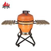 China 18inch Stand Bog Kamado Cast Iron Chimney for Kamado Wuxi Cooking Grid With Deflector Kamado Grill for sale