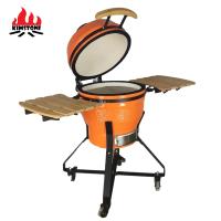 China Kamado BBQ 18 Inches Original Outdoor Ceramic Grill Auplex Charcoal Egg Kamado for Outdoor Kitchen for sale