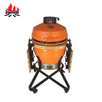 China Kamado BBQ 18 Inches Original Outdoor Ceramic Grill Auplex Charcoal Egg Kamado for Outdoor Kitchen for sale