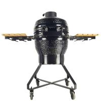 China KIMSTONE 18 Inch Kamado Barbecue Rotiserrie Chicken Rotisserie Caja China Asador for sale