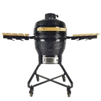 China KIMSTONE 18 Inch Kamado Barbecue Rotiserrie Chicken Rotisserie Caja China Asador for sale