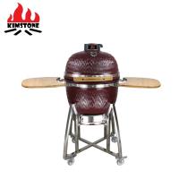 China KIMSTONE Caja China Asador Asados Grill Xxl Holzkohle Grill Table Plancha Kamodo 21inch Pizza Akorn Bbq Ceramic Egg Kamado Grill for sale