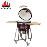 China KIMSTONE Caja China Asador Asados Grill Xxl Holzkohle Grill Table Plancha Kamodo 21inch Pizza Akorn Bbq Ceramic Egg Kamado Grill for sale