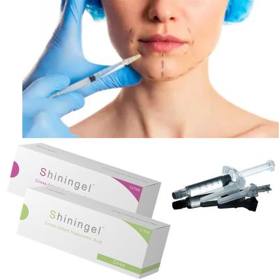 China Cross Linked Sodium Hyaluronate Gel 2ml Cheek Fillers For Sagging Jowls for sale