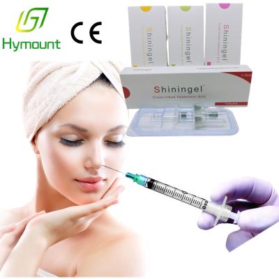 China CE 2ml Non Animal Origin Subtle Lip Filler 0.28mm To 0.5mm Particle for sale