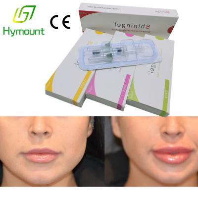 China Shiningel Hyaluronic Acid Injectable Filler Natural Lip Injections For Face Lift for sale