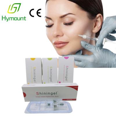 China Cosmetic BDDE Cross Linked Hyaluronic Acid Filler 1cc for sale