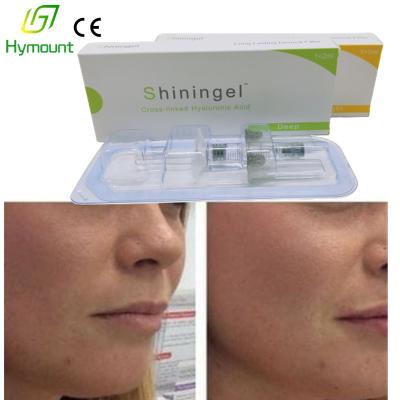 China 10cc Acne Scars Hyaluronic Acid Facial Fillers 0.5-1.25mm Particle for sale