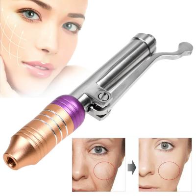 China SS316 High Pressure Hyaluron Injection Pen Non Invasive Lip Filler Pen Pink for sale