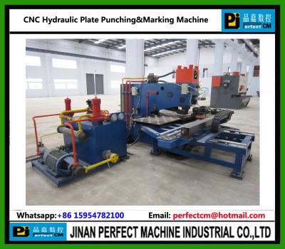 China CNC Hydraulic Plate Punching&Marking Machine (Model PP104) for sale