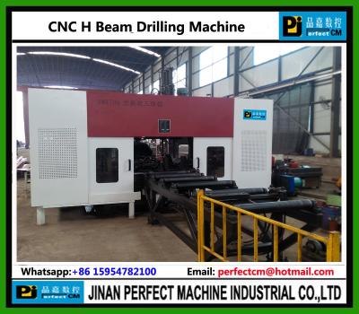 China Three drills CNC Drilling Machine for Beams for sale