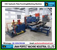 China CNC Hydraulic Plate Punching & Marking Machine Used in Steel Structure Industry China Top Supplier for sale