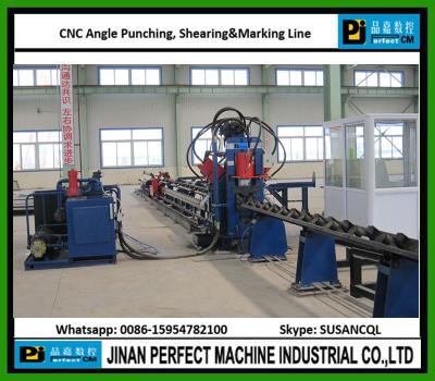China Best Price CNC Angle Punching Shearing and Marking Line Used in Iron Tower Industry (BL1412) for sale