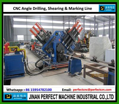 China CNC High Speed Angle Drilling and Marking Line Used in Transmission Tower Industry (AHD2532) for sale