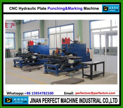 China China TOP CNC Plate Punching & Marking Machine Tower Manufacturing Machine Supplier (PP103) for sale