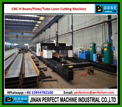 China 20KW CNC H Beam,Plate,Tubes Laser Cutting Machine for sale