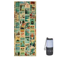 China Reinforced Stitching Printed Beach Towel With High Absorbency for sale