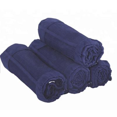China Wholesale Custom  Gym Sports Microfiber Suede Towel With Mesh Bag for sale