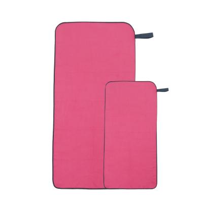 China Custom Size Microfiber Sport Fitness Gym Towel With Logo Customer for sale