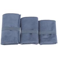 China Blue Fast Dry Embroidered Microfiber Gym Towel With Bag for sale