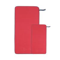 China Custom Red Fitness Sports Microfiber Gym Towel Easy Take 90x180 for sale