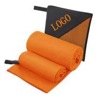 China Quick Drying Suede Microfiber Sports Towel Outdoor Microfiber Bath Towel for sale