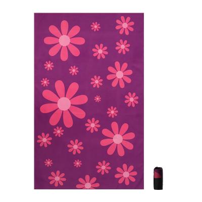 China 88% Polyester 12%  Microfiber Personalised Swimming Towel Quick Dry Microfiber Sports Towel for sale