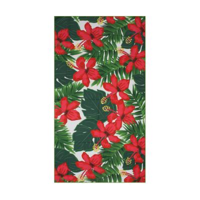 China Woven Microfiber Custom Beach Towels With Logo Custom Print for sale