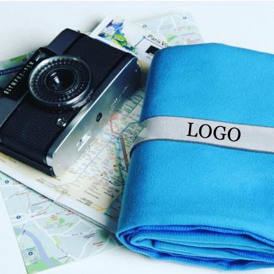 China Outdoor RPET Bottle Recycled Microfiber Sports Towel Quick Dry Cooling Rags for sale