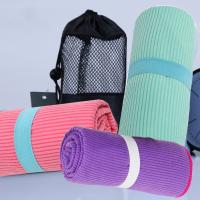 China SGS Suede Microfiber Sports Towel Personalised Swimming Towel And Bag for sale