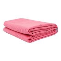 China SGS Certificate Personalised Pink Ribbed Microfiber Sports Towel for sale