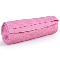 China Wholesale Microfiber Non-slip Custom Pattern Private Label Microfiber Yoga Towel Travel Foldable Yoga Mat for sale