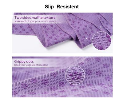 China Factory Direct Gym Towel Custom Microfiber Yoga Towel Non-Slip Fitness Towels For Yoga for sale