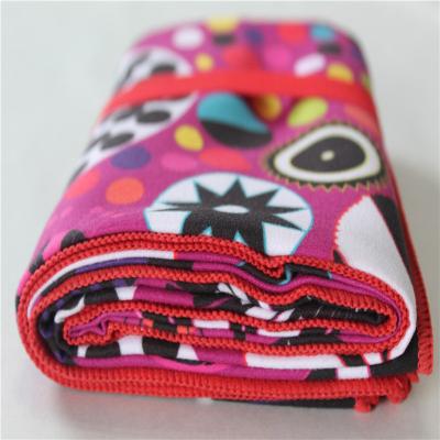 China PMS Sublimation Sandless Printed Beach Towel 80X160cm for sale