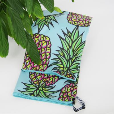 China Large Microfiber Sea Cloth Beach Towel High Absorbency Silk Screen for sale