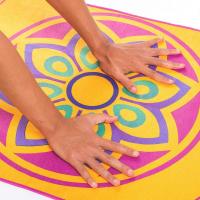 China Custom Quick Dry Microfiber Yoga Towel Mat 90x180 for sale