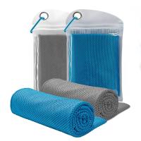 China Water Microfiber Cooling Towel 30 X 100cm Sublimation Towel Instant Ice Cooling Sports Neck Head Cooling Towels Custom Logo for sale