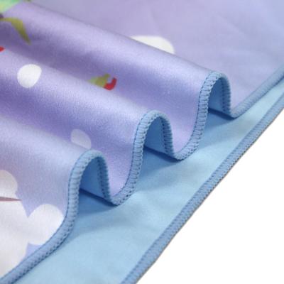 China ODM Promotional Microfiber Sand Free Giant Beach Towel Custom Printed 50x100 for sale