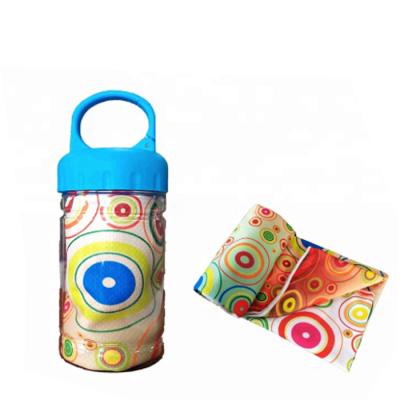 China Custom Multi-color Quick Dry Cool Cold Feeling Ice Neck Towel Gym Long Sports Microfiber Cooling Towels for sale