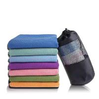 China Quick Drying Soft Popular Design Microfiber Tie-dye Sport Outdoor Yoga Towel for sale