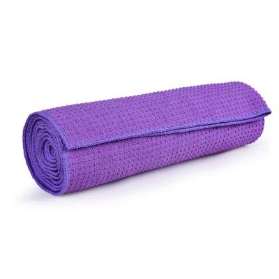 China Wholesale OEM Soft Tie Dye Microfiber Yoga Towel Mat For Hot Yoga Pilates for sale