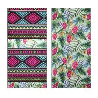 China Customized Printing Quick Dry Microfiber Beach Towel 80x160 Cm for sale