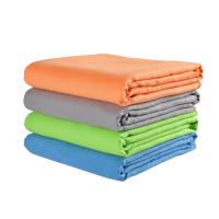 China Custom Quick Dry Fitness Gym Microfiber Sports Towel With Logo And Clip for sale