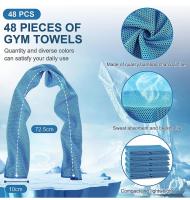 China Sweat Exercise High Quality Custom Gym Fitness Sport Towel Microfiber Cooling Towel for sale