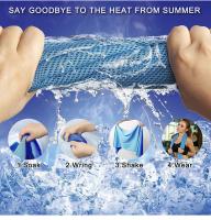 China 160GSM Lightweight Breathable Cooling Towel for Outdoor Activities for sale