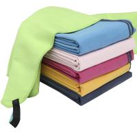 China Wholesale Super Absorption Microfiber Suede Towel Quick Dry Custom logo Workout Towel Microfiber Sports Gym Towel for sale