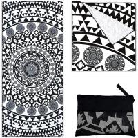 China Sand Free Custom Towel Microfiber Printing Sublimation Beach Towel for sale
