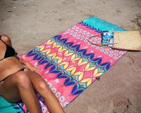 China Best Selling Beach Towel Customized Popular Sand Free OEM Logo Printed Microfiber Beach Towels for sale